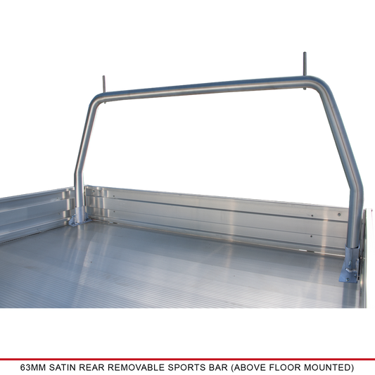 Contoured Removable Rear Rack – Duratray