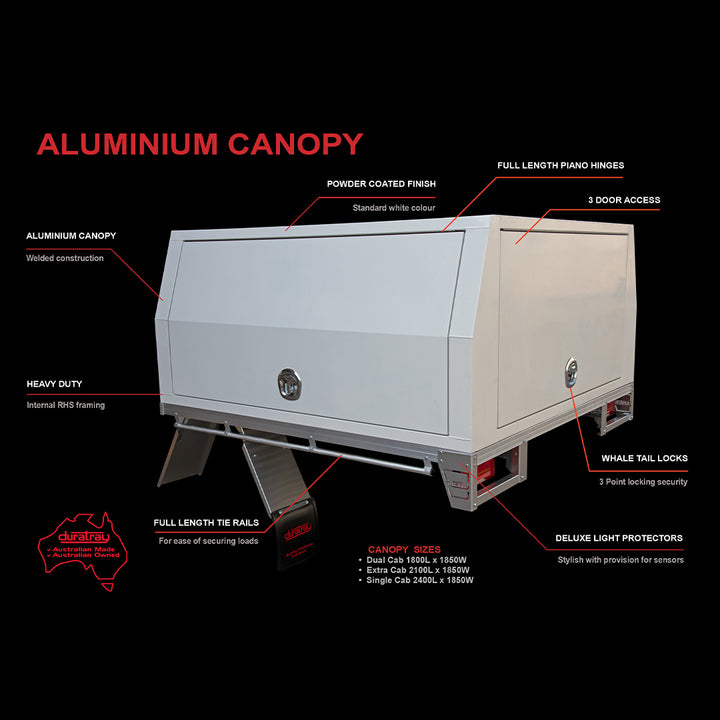 Single Cab Canopies – Duratray