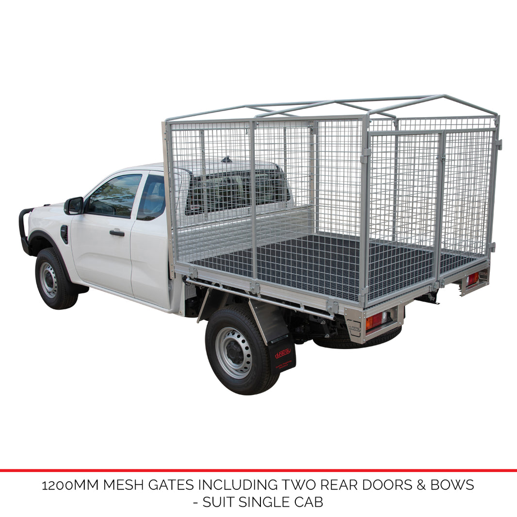 Contoured Removable Rear Rack – Duratray